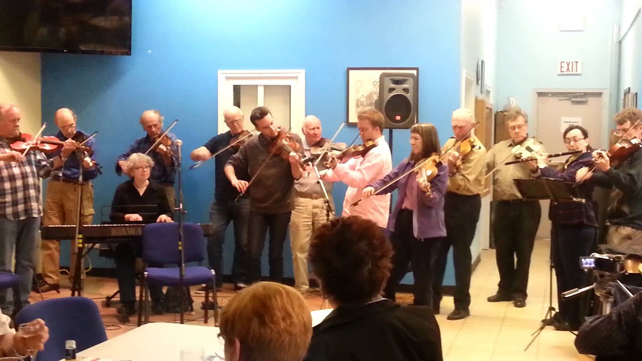 Friday night fiddle jam session - YouTube