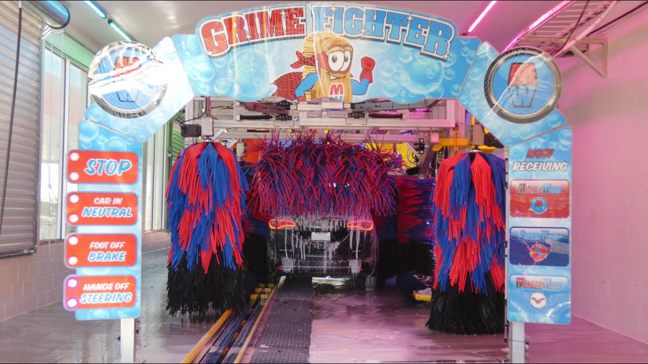 No. 50 - Car Wash GRAND OPENING - Mighty Wash in Robinson, TX - YouTube