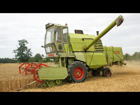 Classic 1975 Claas Senator 85 combine | Combine Harvesters DVD | Pure sound