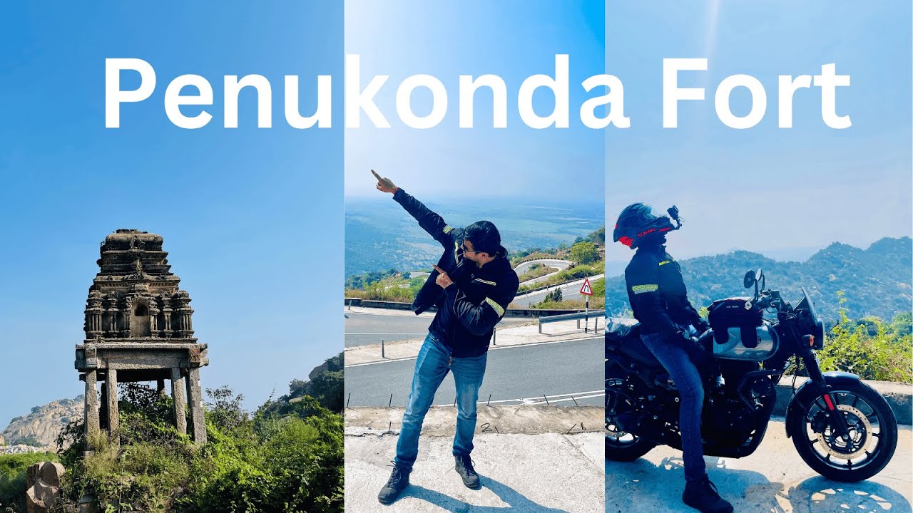Bike ride to Penukonda Fort | Hunter 350 | Weekend Bangalore Ride ...