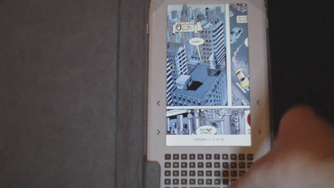 Literati Review - A Color eReader from Sharper Image - YouTube