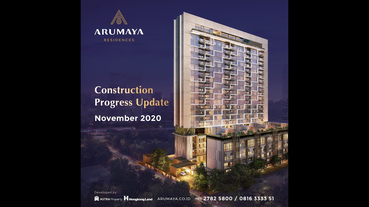 Arumaya Construction Progress November 2020 - YouTube