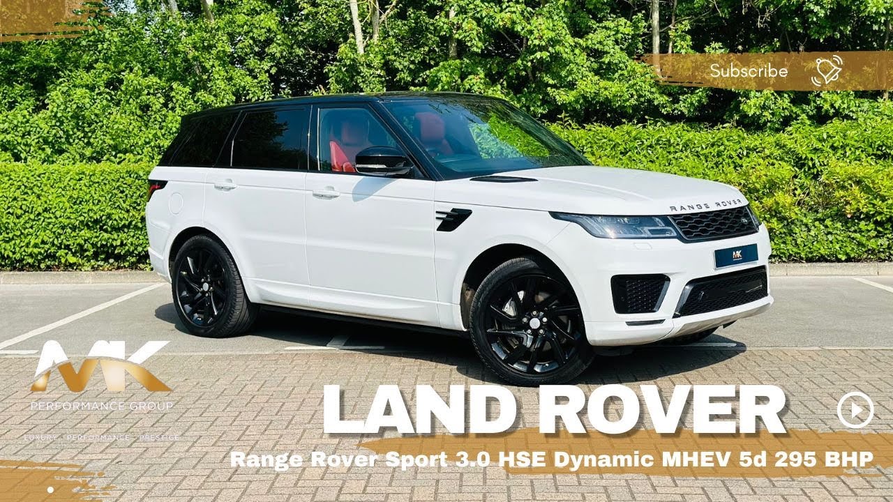 STUNNING Land Rover Range Rover Sport 3.0 HSE Dynamic MHEV 5d 295 BHP ...