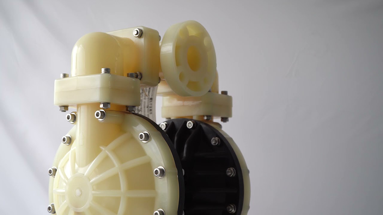 DEFU Air Operated Diaphragm Pump (AODD Pump) - YouTube