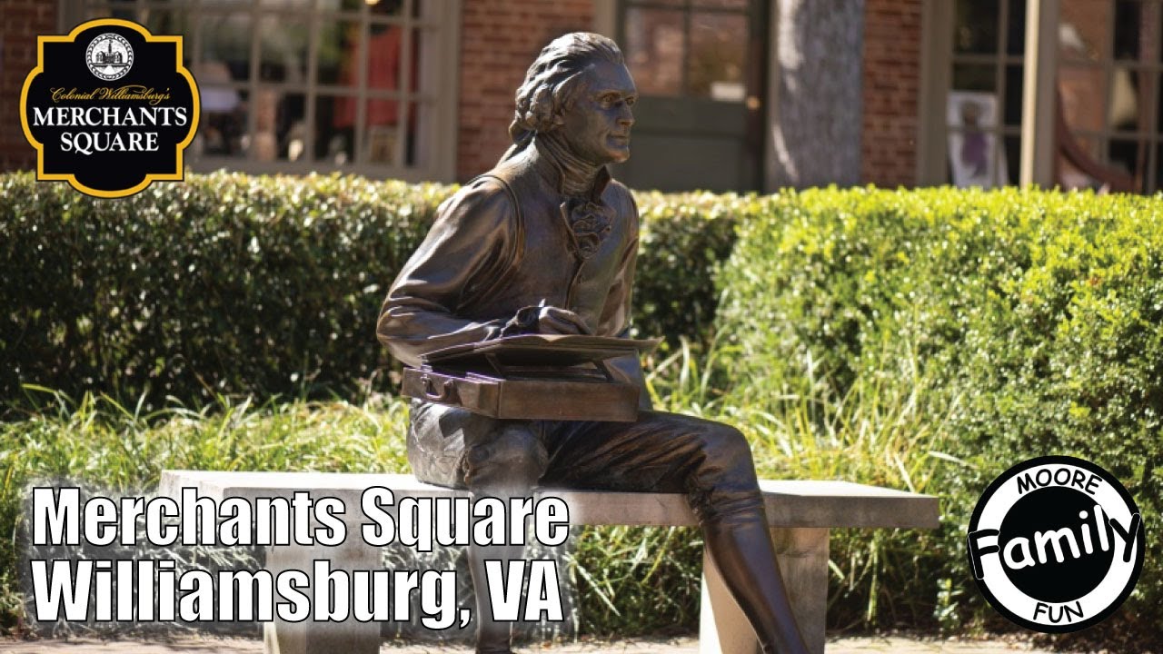 Colonial Williamsburg | Merchants Square | Virginia - YouTube