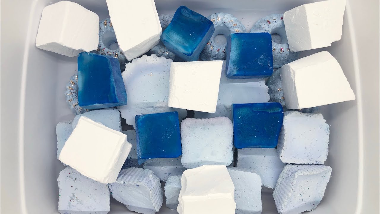 Fresh chalk cubes with reforms - YouTube