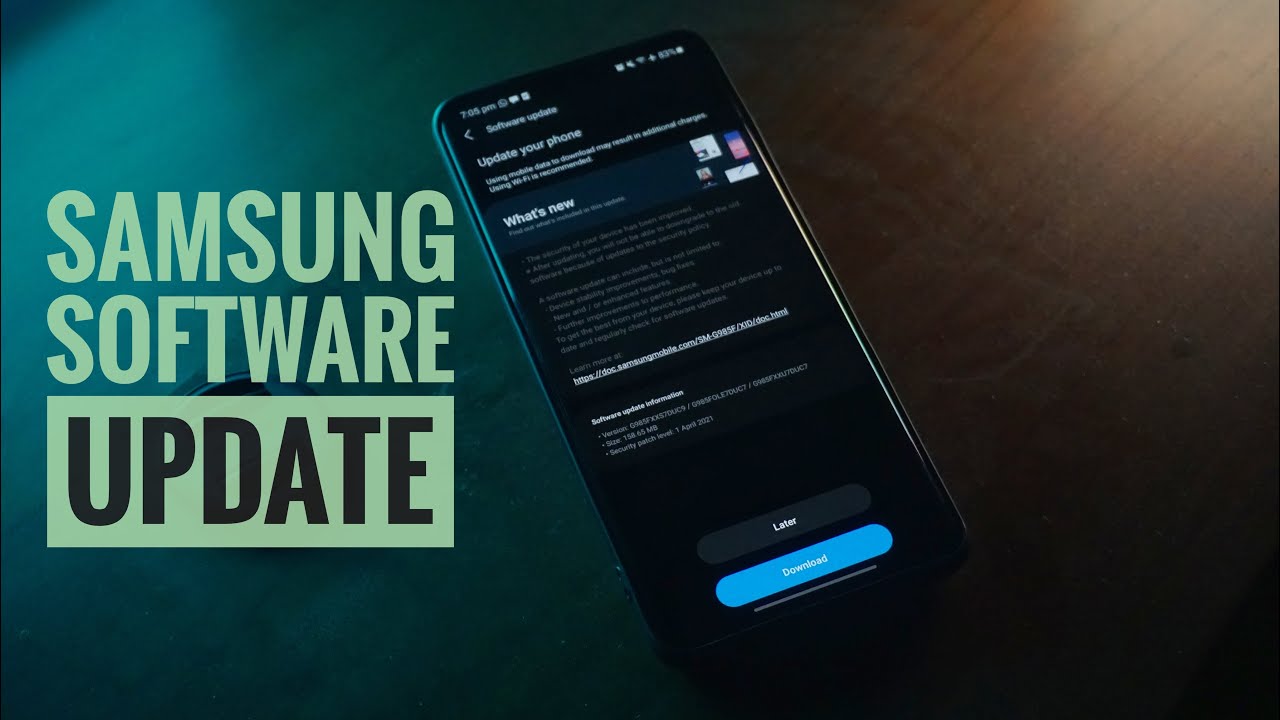 Software Update | Samsung Indonesia | Security Update April | S20 S20 ...