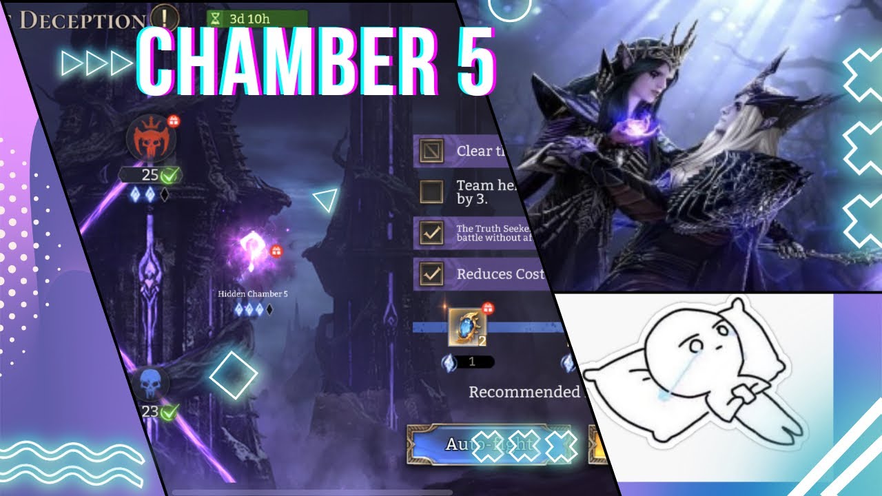 TOD | Hidden chamber 5 | 3 star clear 😭 - YouTube