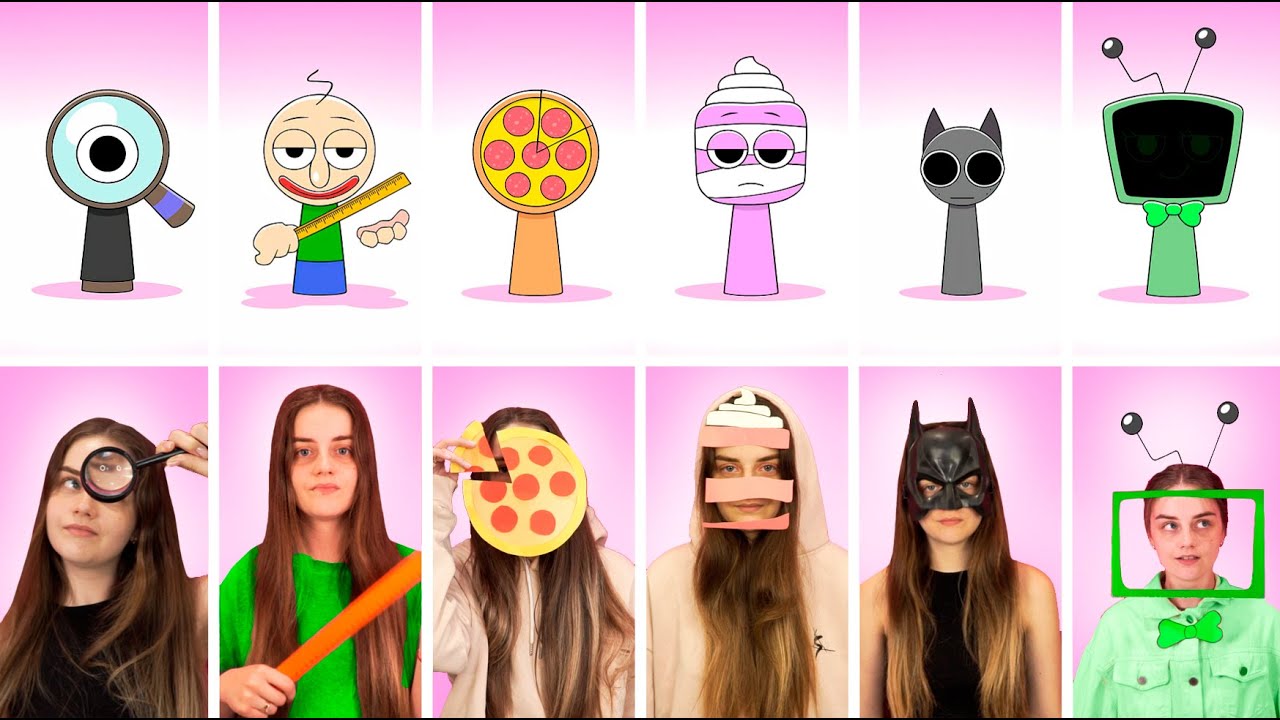 Sprunki 4 Phase 4 OC BALDI and VEE Incredibox in Real life. ️ #sprunki ...