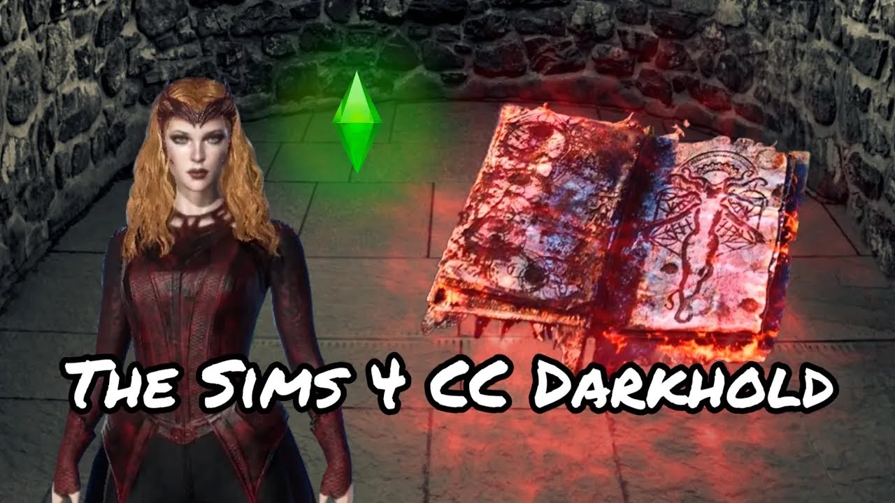 Darkhold da Wanda no The Sims 4 | Darkhold Sims 4 CC [free Download] # ...