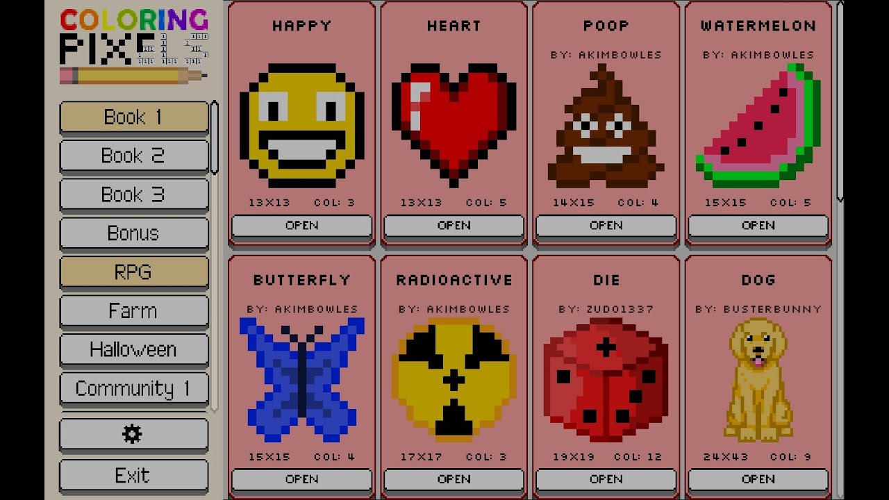 The First 8 Pictures of Book 1, Red New Game+ - YouTube