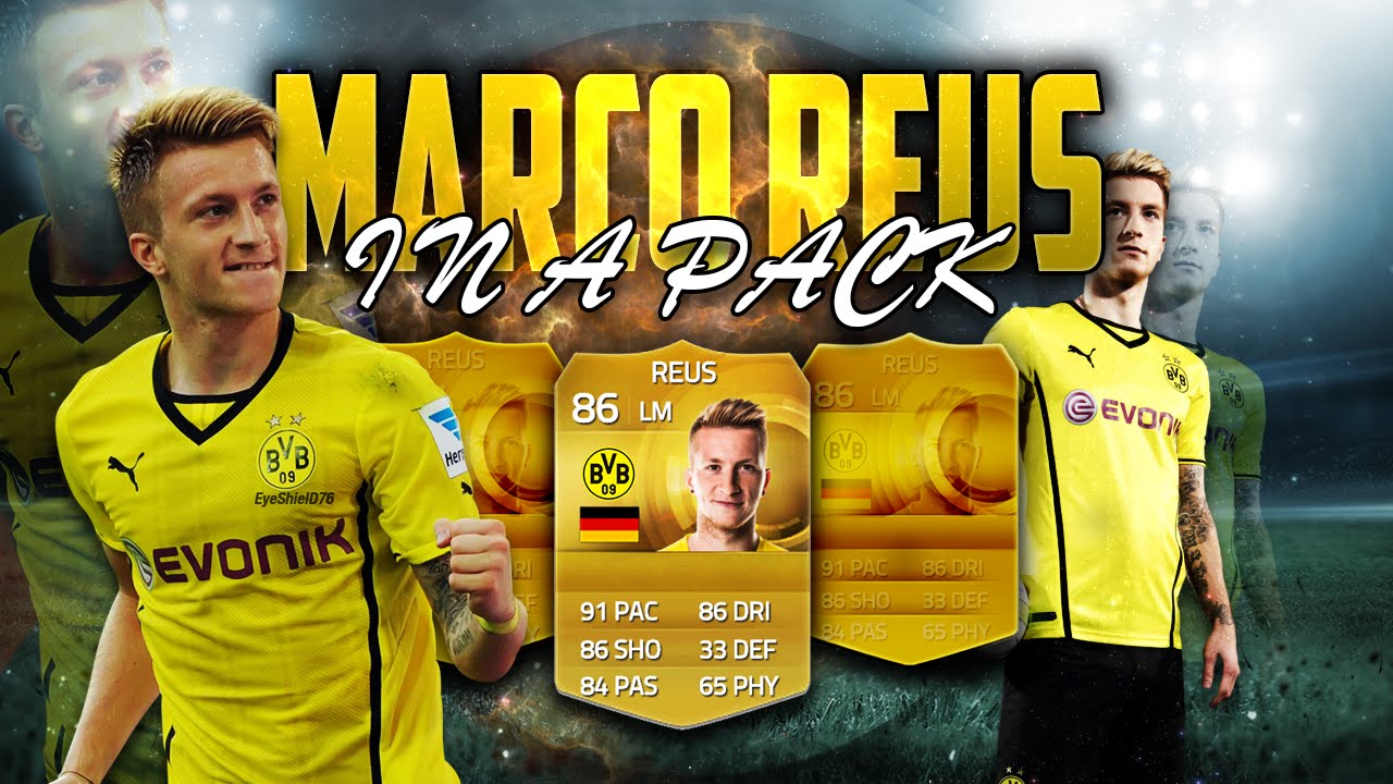FIFA 15 PC UT | In a Pack | ¡REACCIÓN MARCO REUS! - YouTube