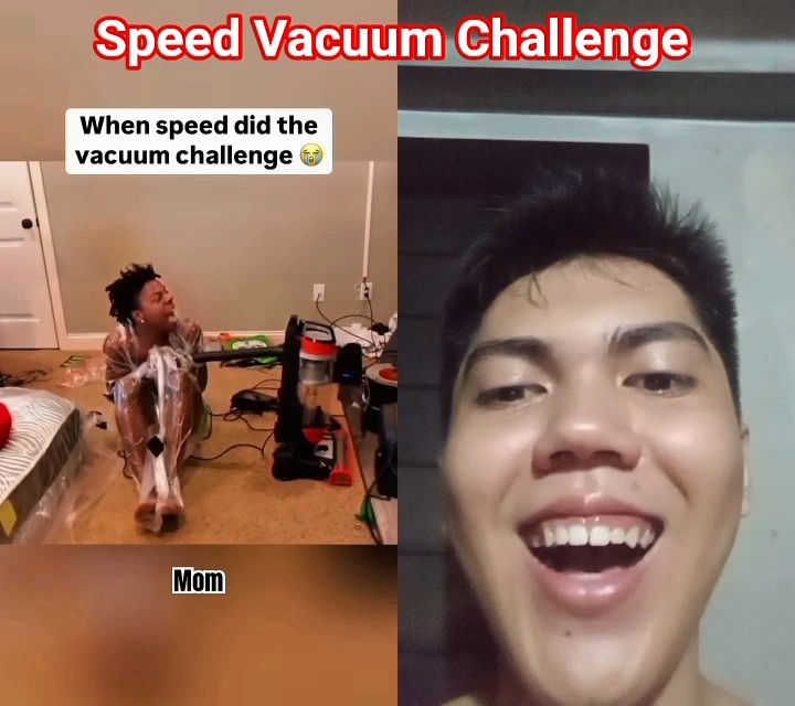 Speed Vacuum Challenge @IShowSpeed - YouTube