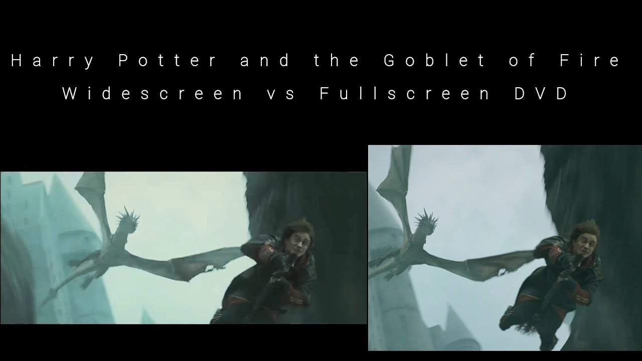 Dragon fight scene | Harry Potter and the Goblet of Fire | Widescreen ...