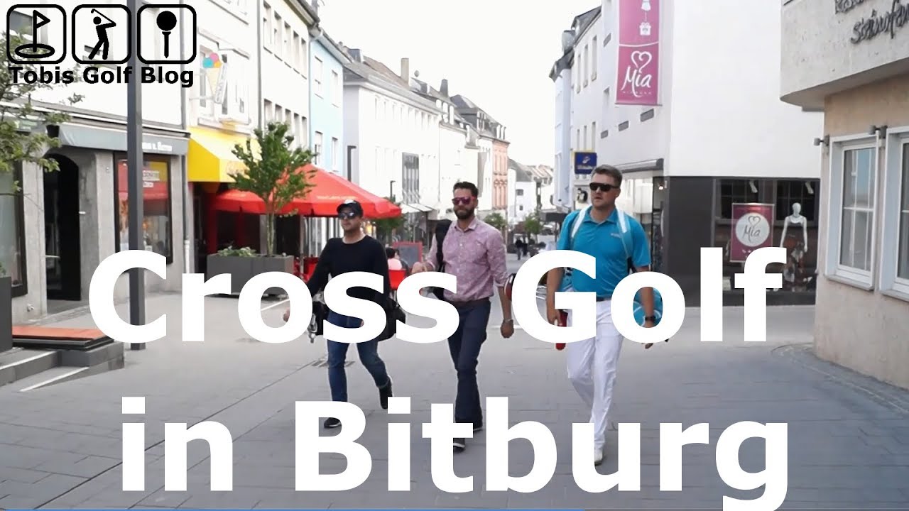 TOBIS GOLF BLOG: Guerilla Cross Golf in Bitburg - urban golf in Bitburg ...