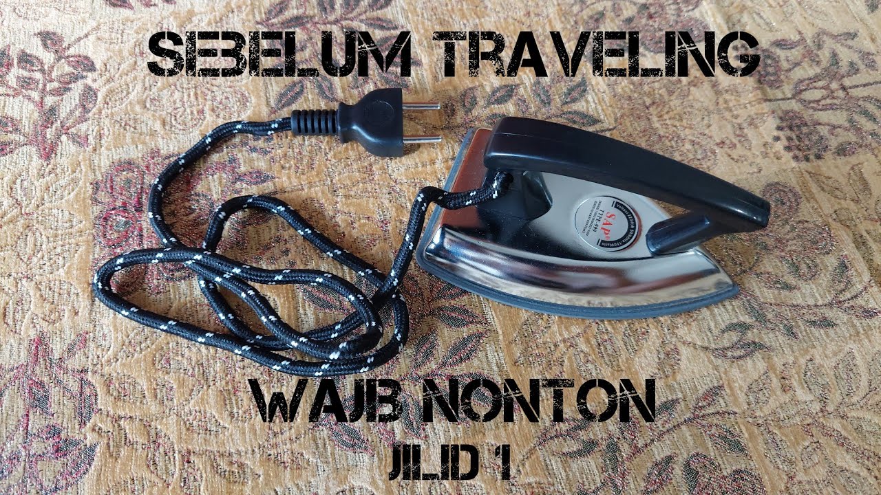 Setrika Listrik Mini, SAP 999 - YouTube