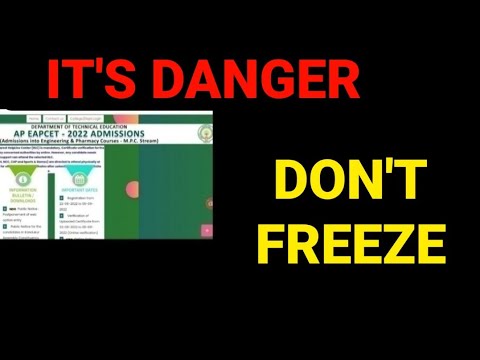 AP EAMCET 2022 WEB OPTIONS SAVE OR FREEZE|ఏమి చేస్తే BEST FREEZE OR ...
