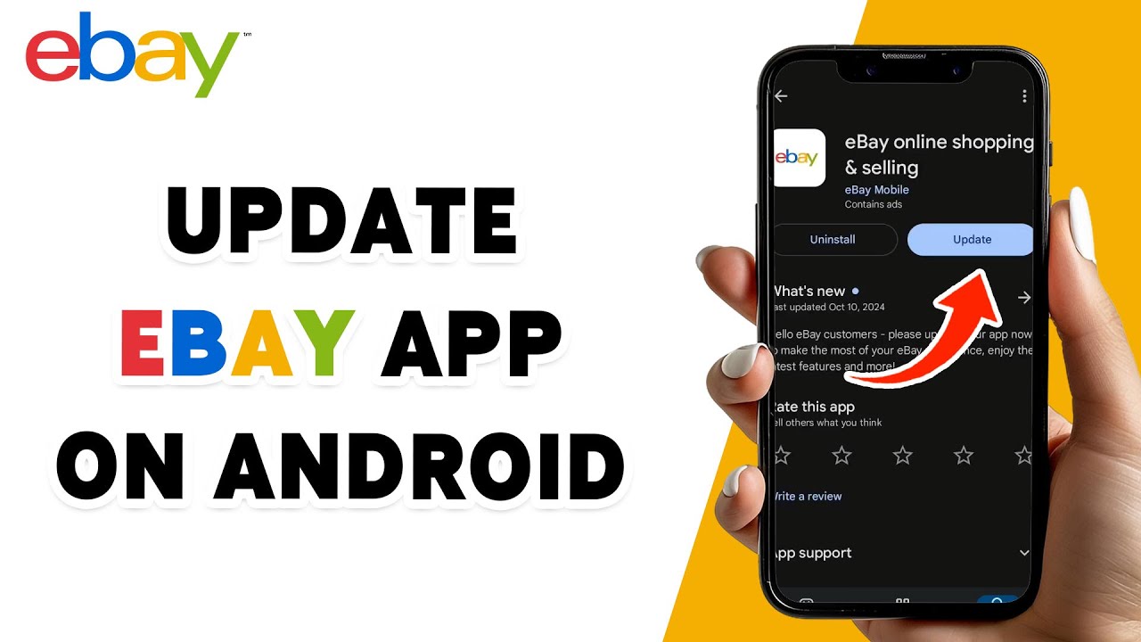 How To Update eBay App On Android 2024 | Keep Your eBay App Up-To-Date ...