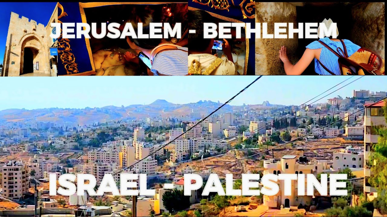 Palestine Jerusalem to Bethlehem Crossing Boarder Check Point 300 - YouTube