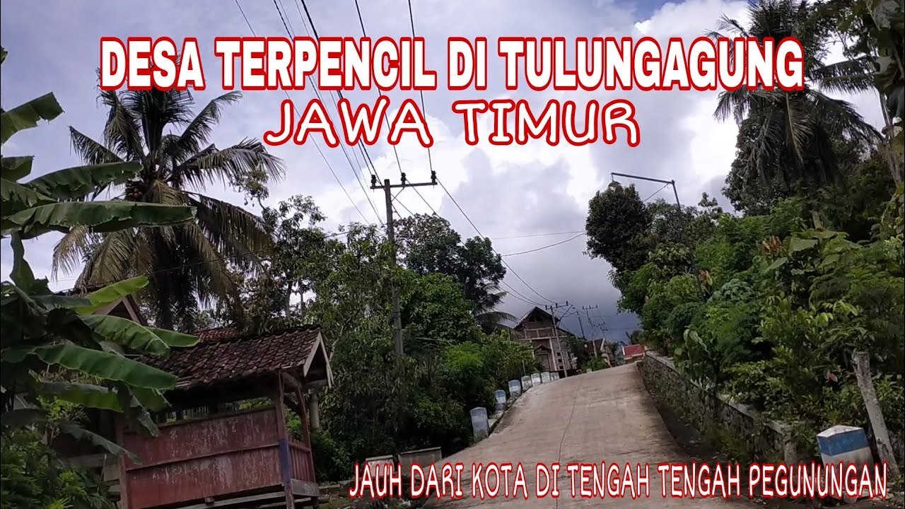 Beginilah Suasana Kampung Jawa Terpencil Di Pegunungan || Pedesaan Jawa ...