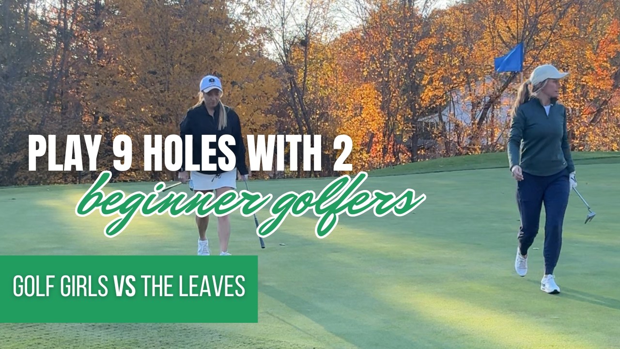 The ULTIMATE Golf Match: Golf Girls vs The Leaves - YouTube