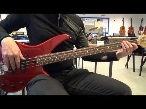 Trinity Rock & Pop Grade 3 Bass Guitar I'm A Road Runner - YouTube