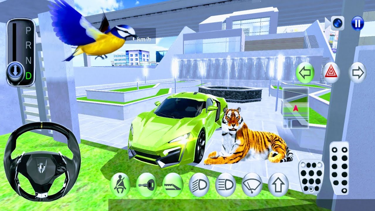 3D Driving Class Simulator On the Road With New Car Android Gameplay ...