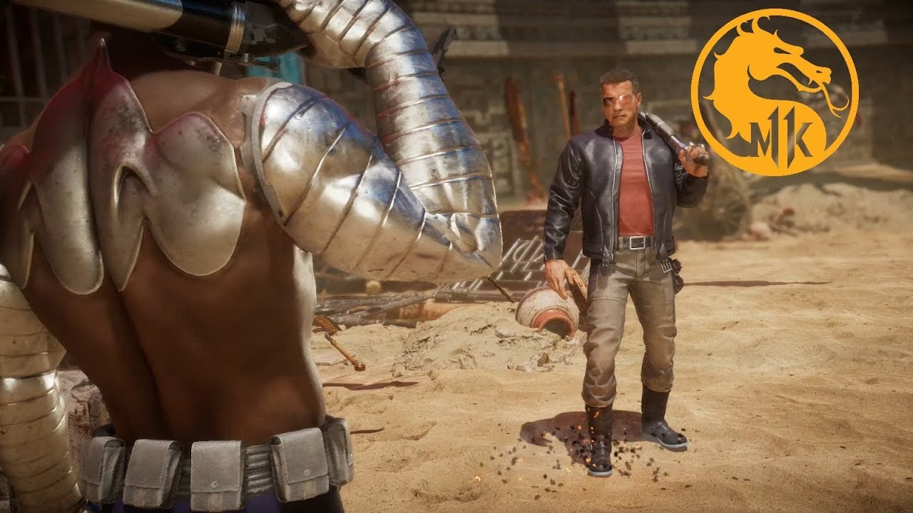 MK 11 - Terminator vs. Jax - YouTube