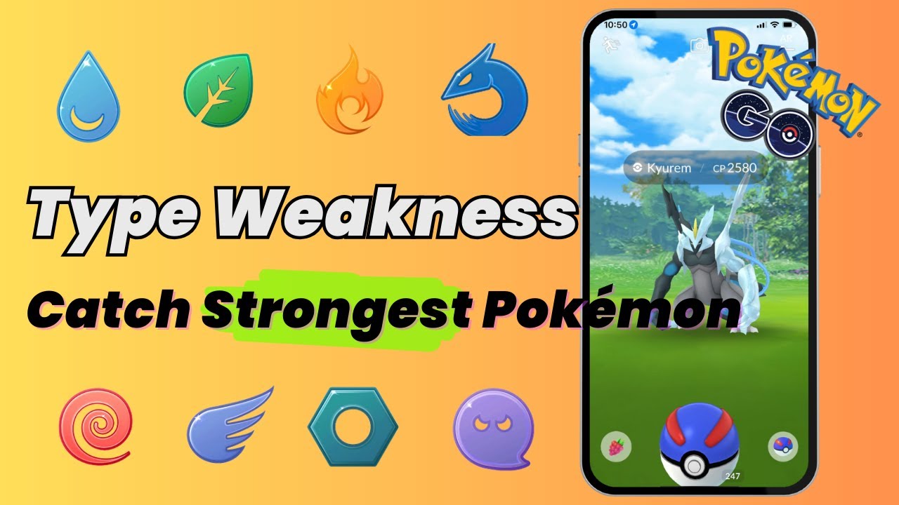 Pokémon Go ALL Type Weakness Explained | The Strongest Pokémon is ...