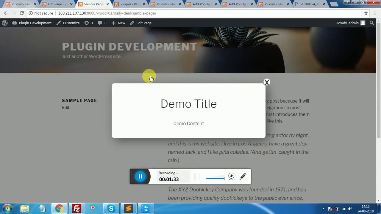 WordPress Magic Popup Plugin - YouTube
