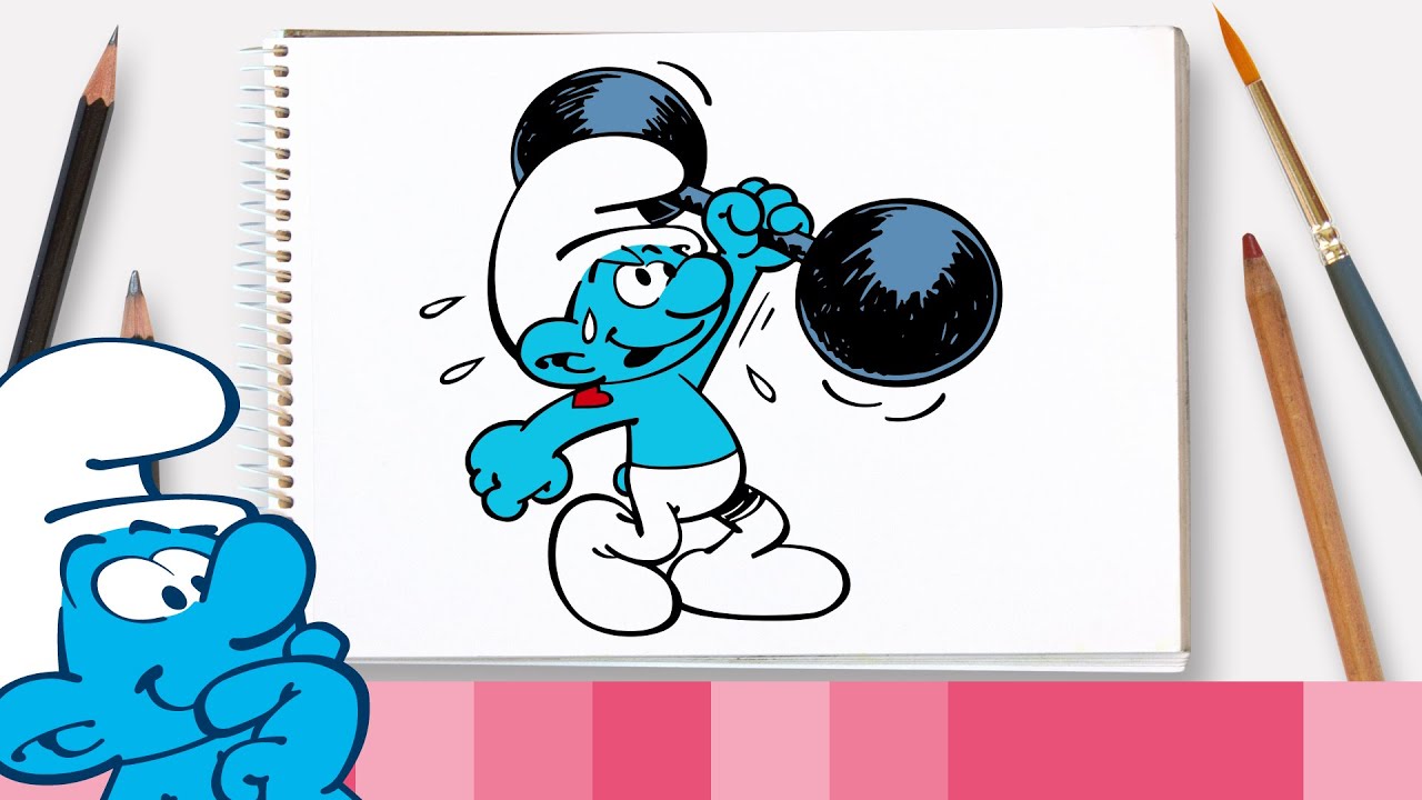 Dessin De Schtroumpfette Baby Schlumpf 20830 Die Schlümpfe™