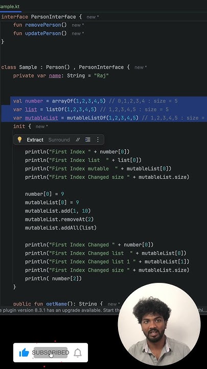 Data Structures Array List Mutablelist In Kotlin Charlesrealm Youtube