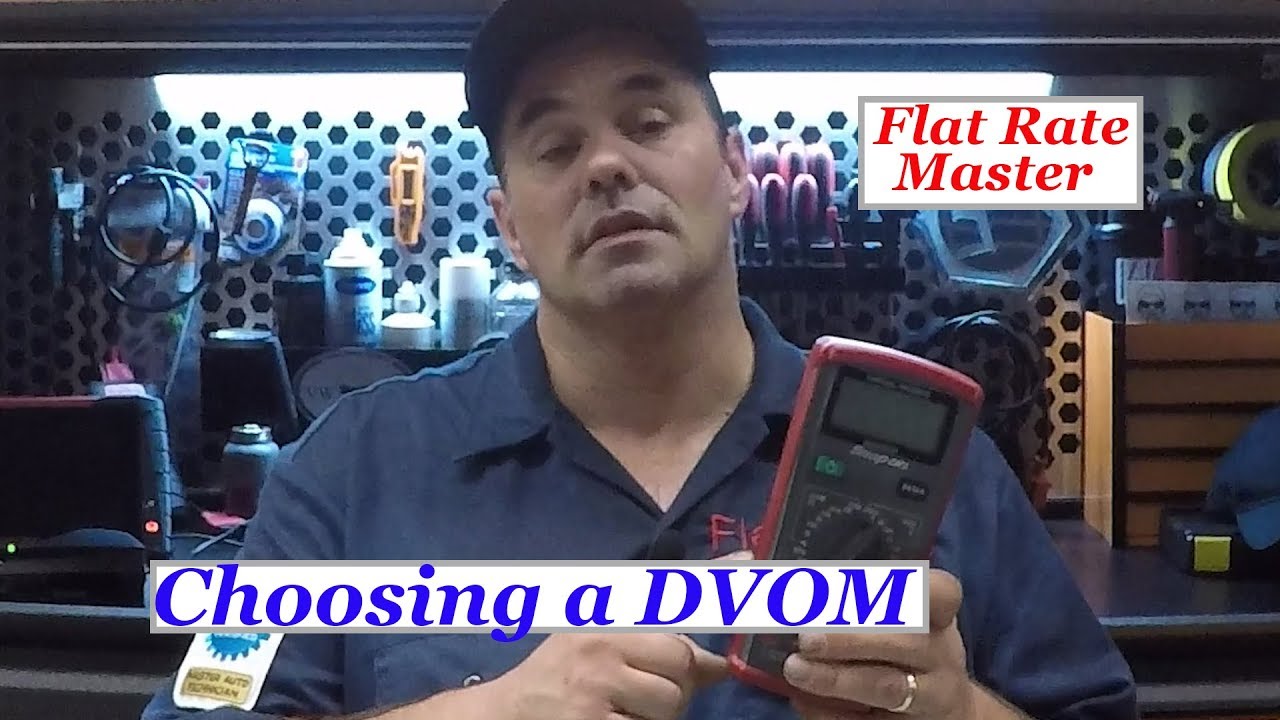 Choosing a DVOM - YouTube