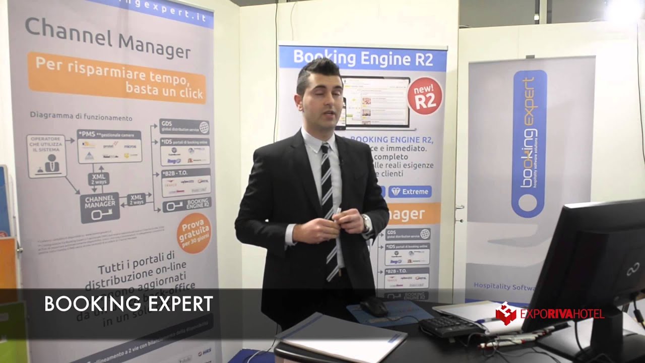 Booking Expert a Expo Riva Hotel 2015 - YouTube