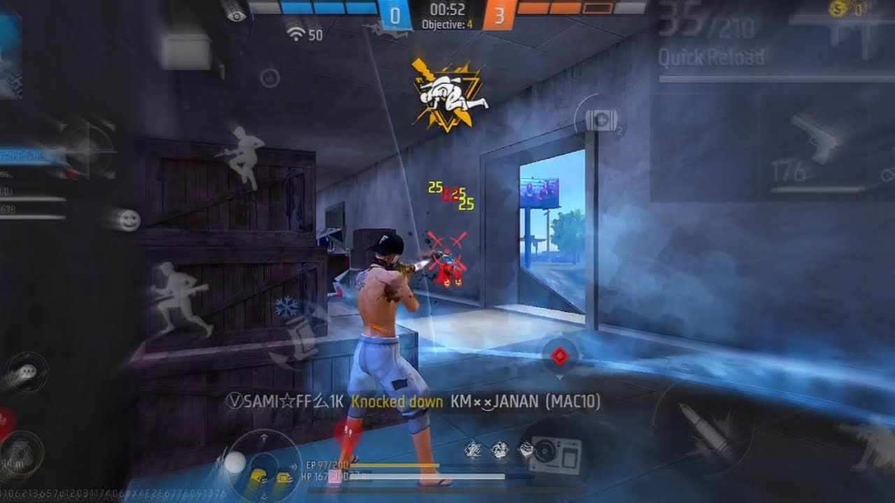 3 Finger Super Movement Custom HUD | BestCustom Hud Settings In Free ...