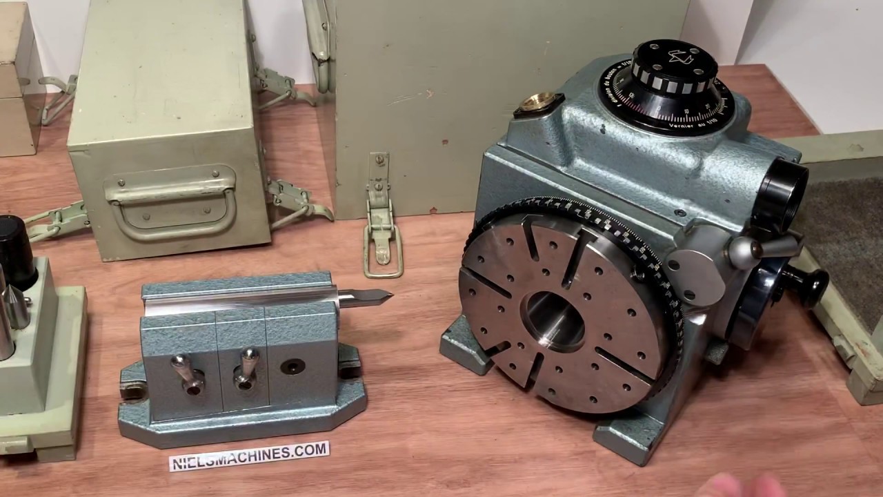 C.A.E.M. Ets CERF Optical Dividing Head - YouTube