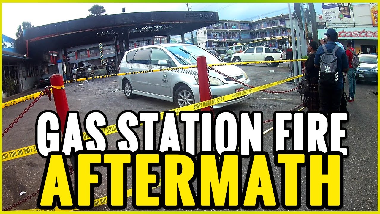 Fesco Gas Station Fire Aftermath | Gas Station On Fire in Mandeville ...