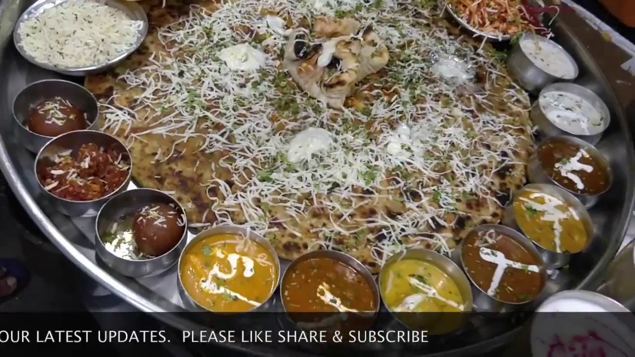 VLOG FROM BAHUBALI THALI PUNE|The Baahubali Thali World's Biggest Veg ...