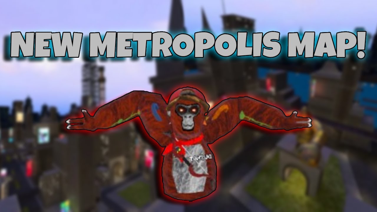 EXPLORING THE NEW METROPOLIS! || Gorilla Tag - YouTube