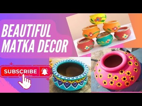 Very Beautiful Matka decor ideas..#matkadecoration #homedecor # ...