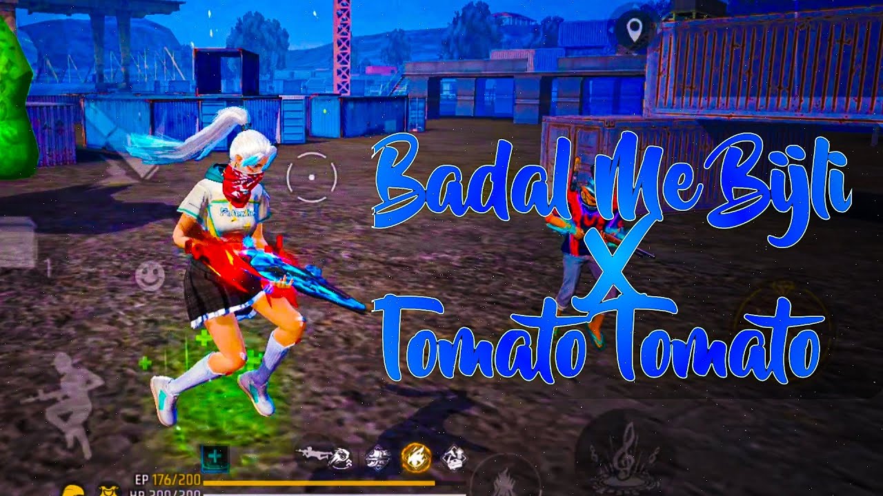 Badal Me Bijli x Tomato Tomato Free Fire Montage | free fire song | free fire status | ff status ...