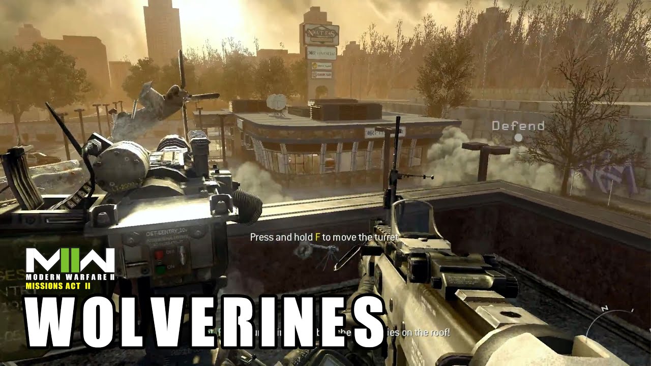 Call of Duty Modern Warfare 2 - Wolverines | Campaign Missions ACT II ...