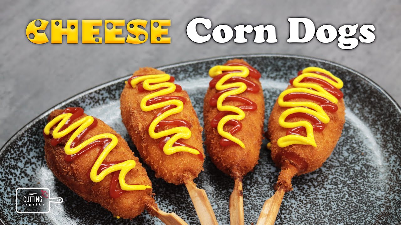 Mozzarella Cheese Corn Dog Recipe | Korean Street Food Snack - YouTube