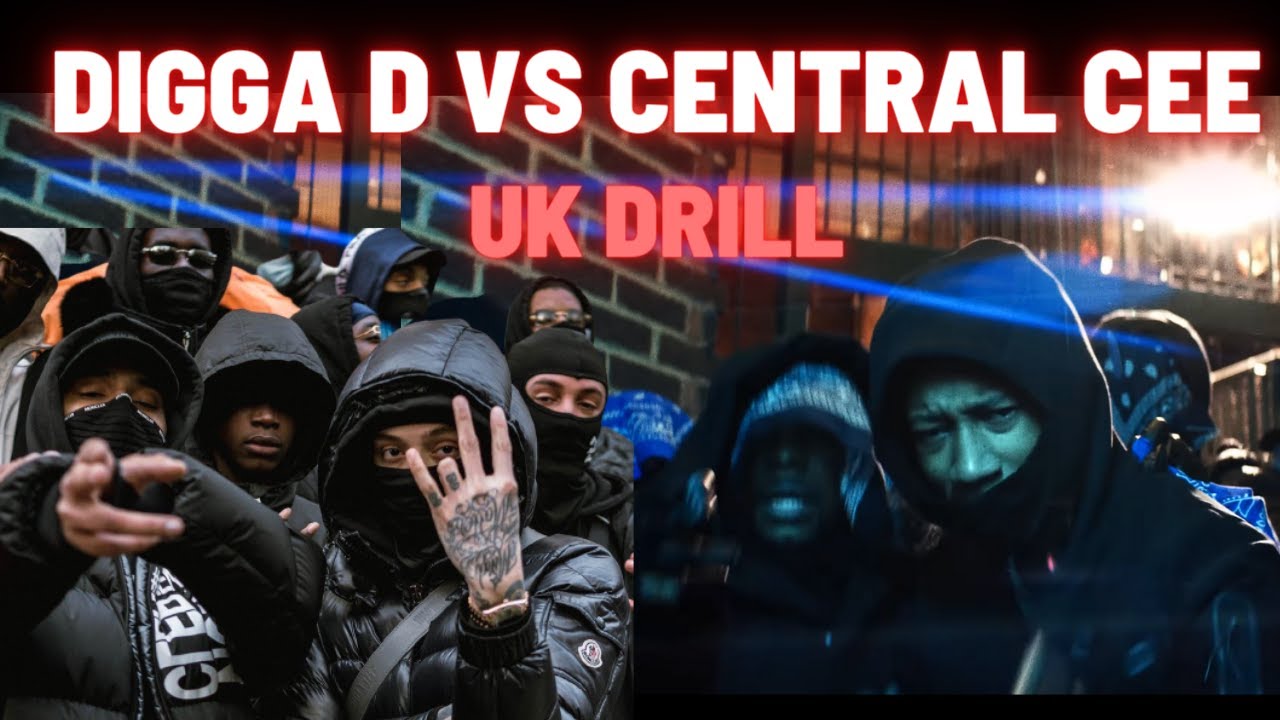 Digga D vs Central Cee: Der brutaIe Beef in London - YouTube