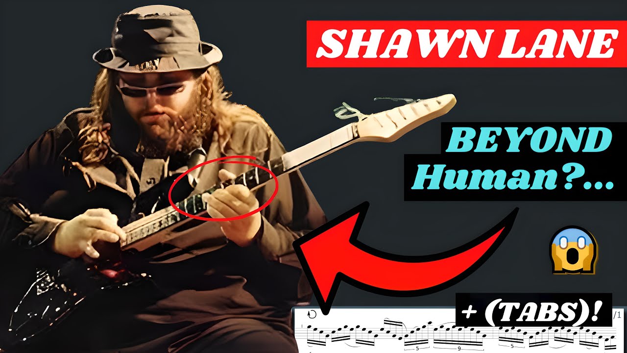 Why His GUITAR TECHNIQUE Is Still UNMATCHED!!! SHAWN LANE - YouTube