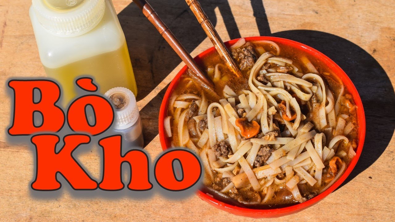 Dehydrated Vietnamese Beef Stew (Bò Kho) for the Backcountry - YouTube