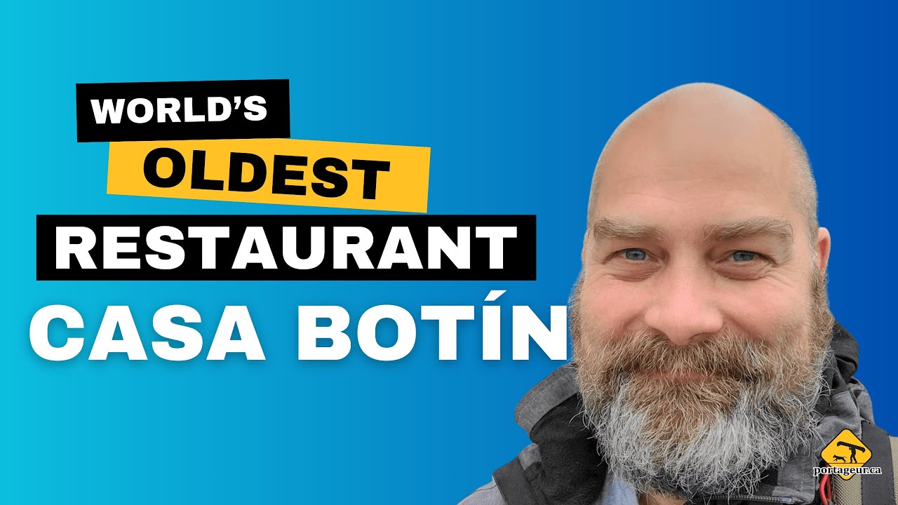 World Oldest Restaurant, Casa Botín, Madrid Spain - YouTube
