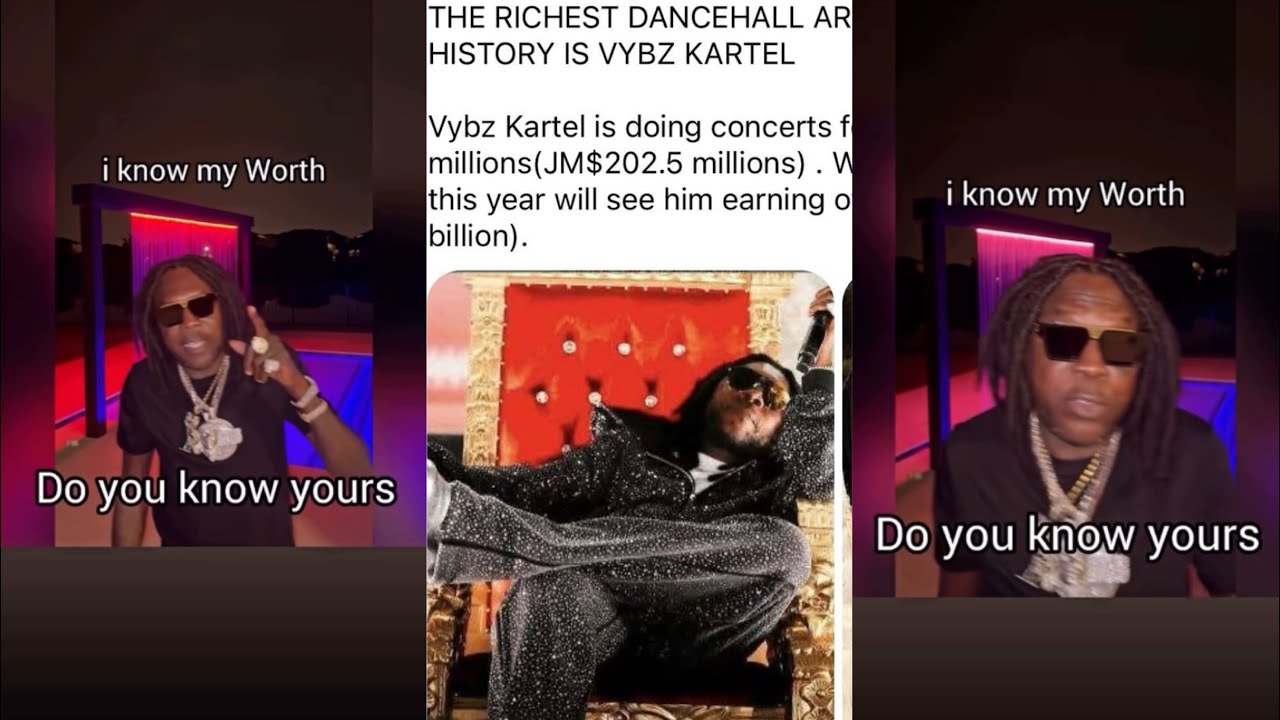 VYBZ KARTEL KNOWS IS WORTH BECAUSE HE’S THE RICHEST DANCEHALL ARTIST OF ...