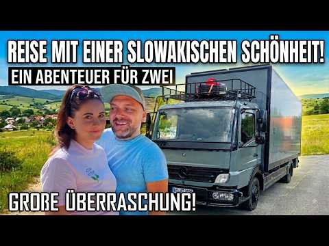 Reisen mit Slowakischer Schönheit | DANN KOMMT ES GANZ WILD! Atego DIY Travel Truck | Vanlife