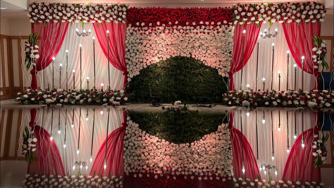 Wedding decoration By JGS decorators at Claresta hotel - YouTube